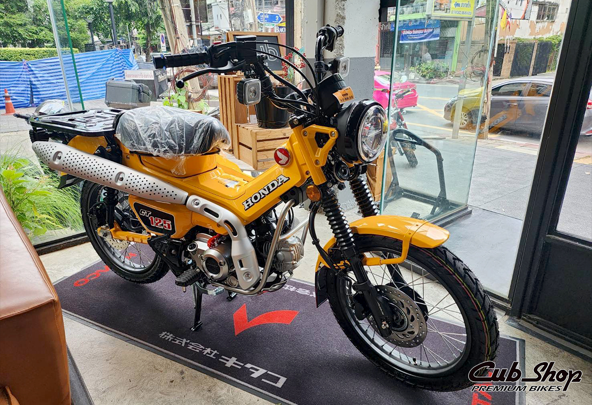 Honda CT125 2024 Màu Vàng Nhập Chính Ngạch